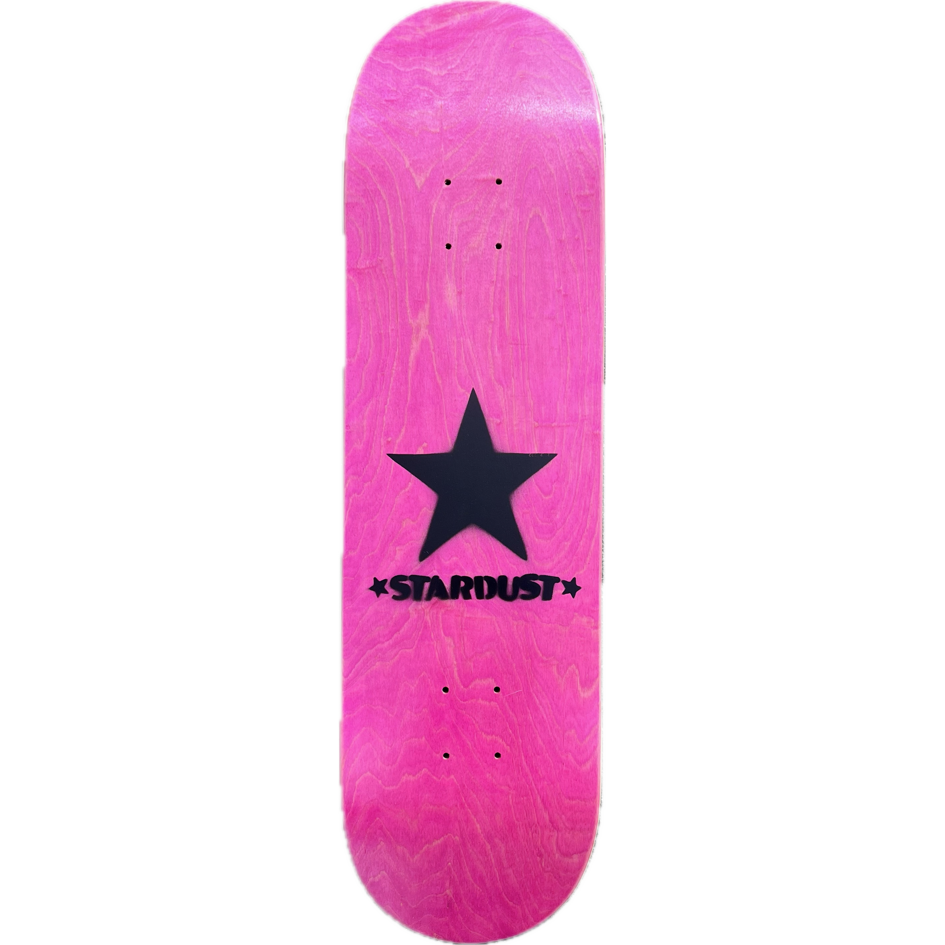 Stardust Matte Black Star Deck 8.5" Pink (Standard Cut) – Stardust ...
